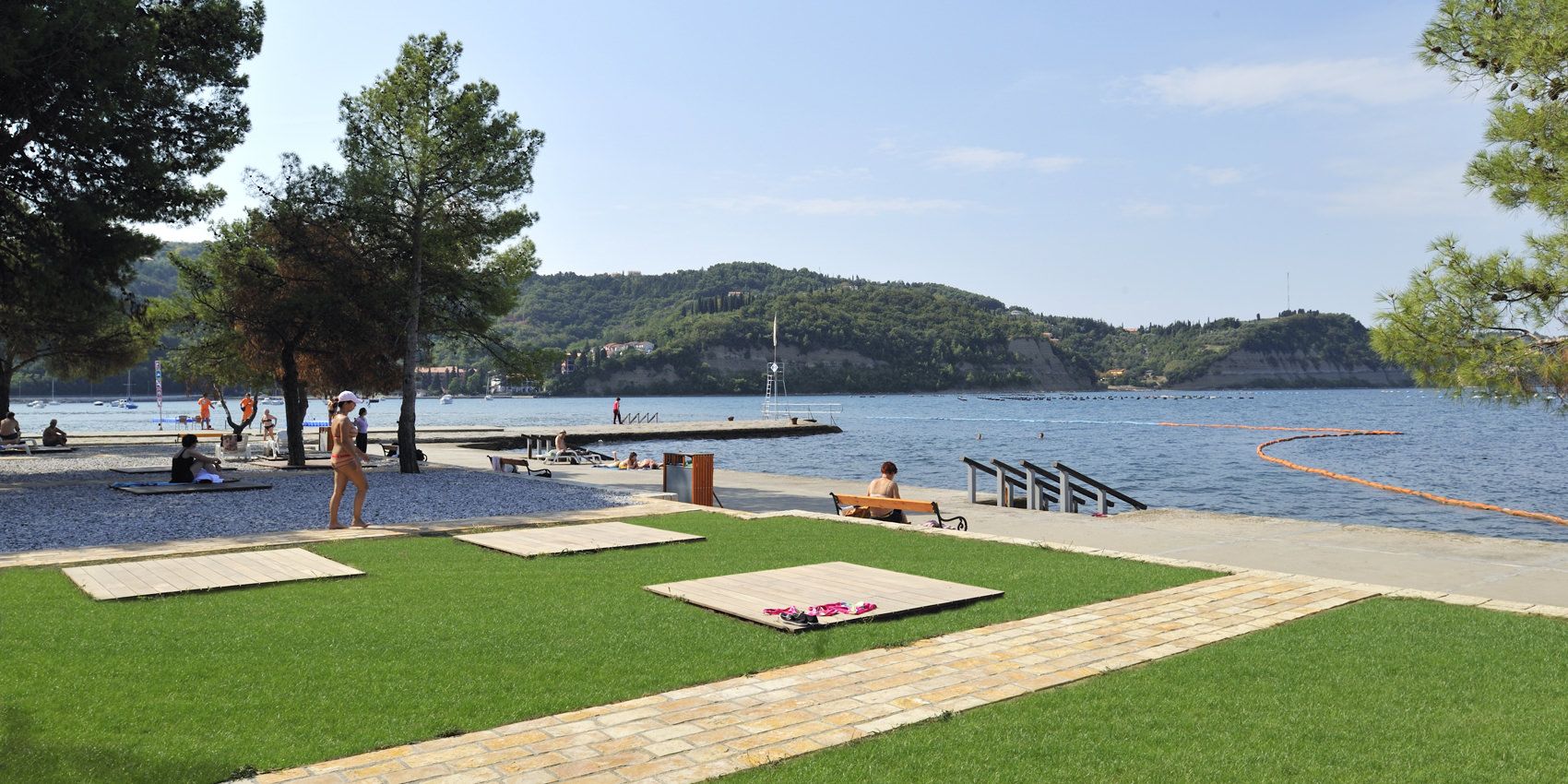 Krka Strunjan beach | Portorož & Piran