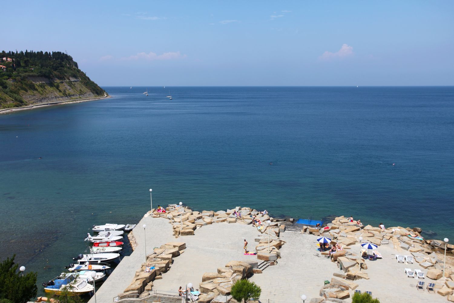 Fiesa beach Piran | Portorož & Piran