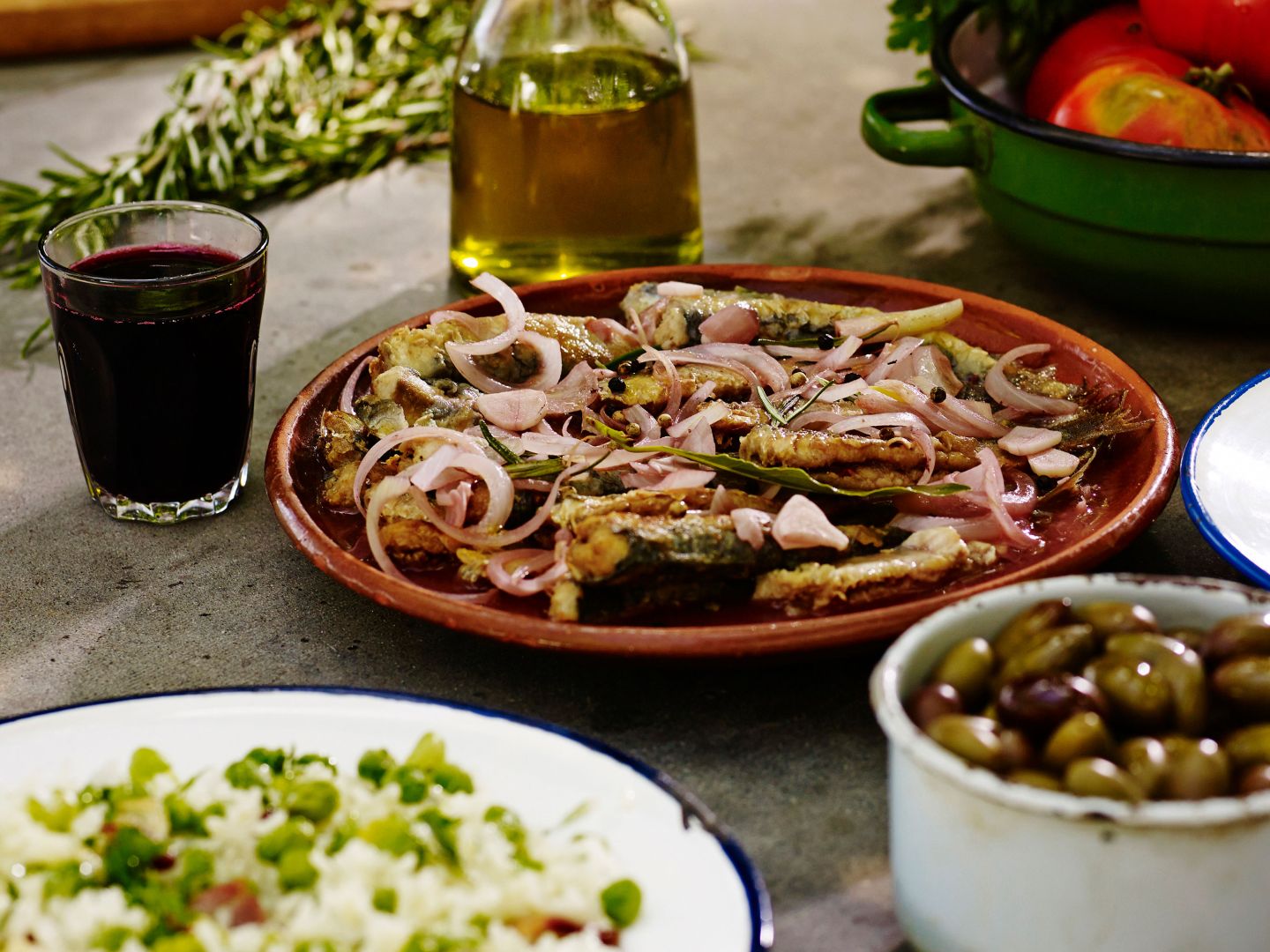 Sardines in “Šavor” (marinated sardines) | Portorož & Piran